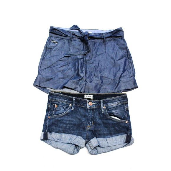 Habitual | Shorts | Habitual Hudson Womens Denim Dress Shorts Blue Size ...